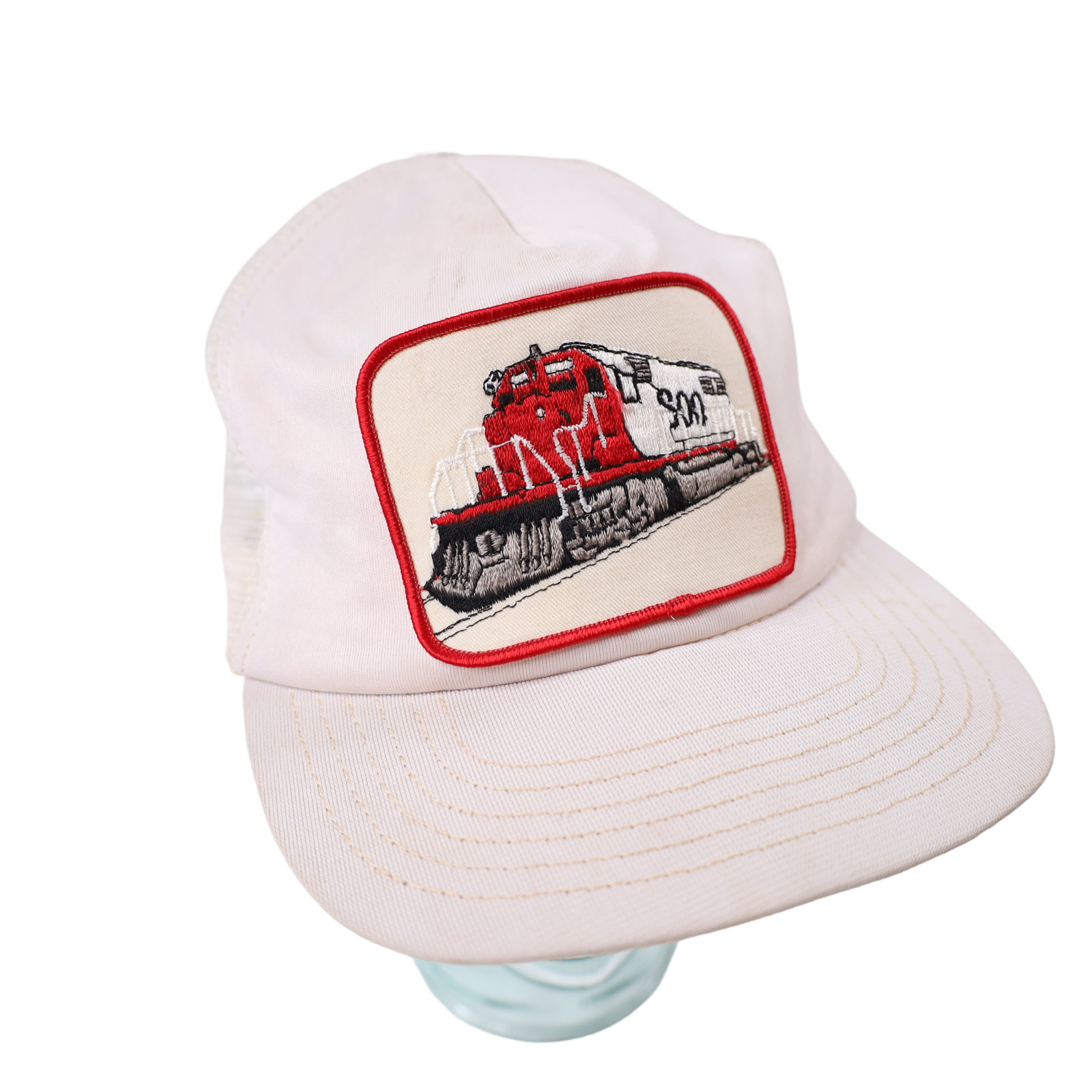 Vintage SOO Line Railroad Locomotive Train Patch Mesh… - Gem