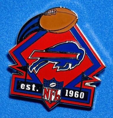 Buffalo Bills Triangle Logo Football Pin NFL Licensed USA only | eBay