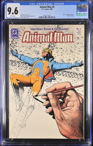 ANIMAL MAN #5 CGC 9.6 DC COMICS WILE E COYOTE COVER VARIANT INTRO ...