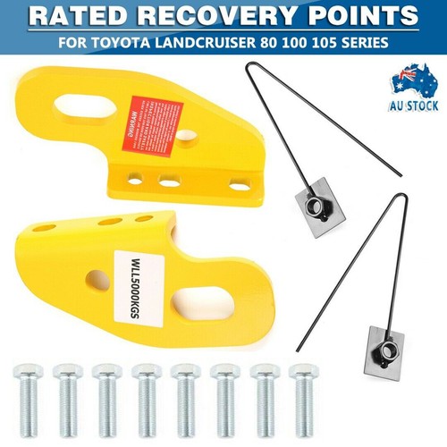Heavy Duty Rated Recovery Points Fit For Toyota Landcruiser 80 100 105 ...