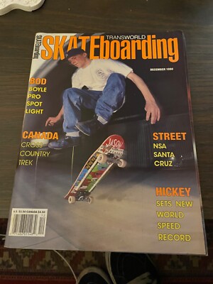 TRANSWORLD SKATEBOARDING MAGAZINE December 1990 Hugh Boyle Groholski 12 ...