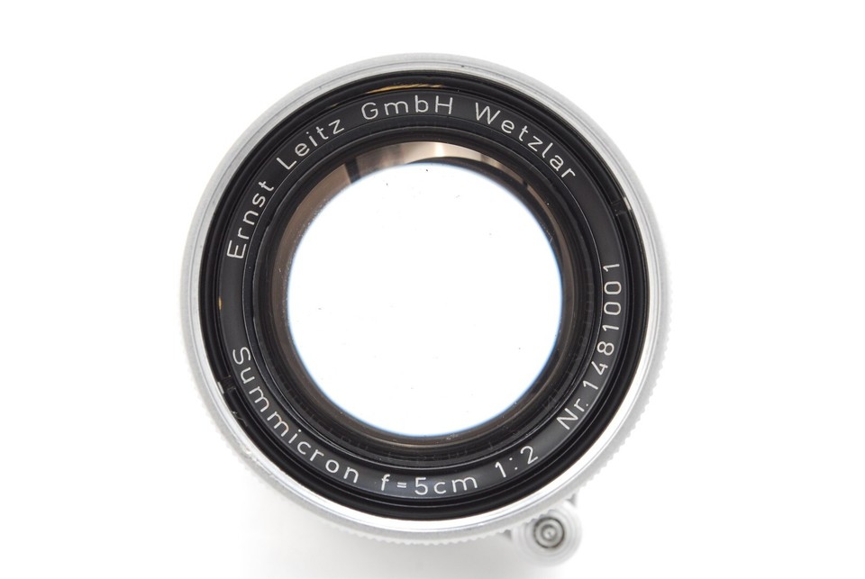 CLA'd [NEAR MINT] Leica Leitz Summicron LTM 50mm f/2 Collapsible Lens ...
