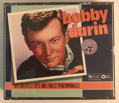 Bobby Darin His Greatest Hits And Finest Performances CD Readers Digest ...
