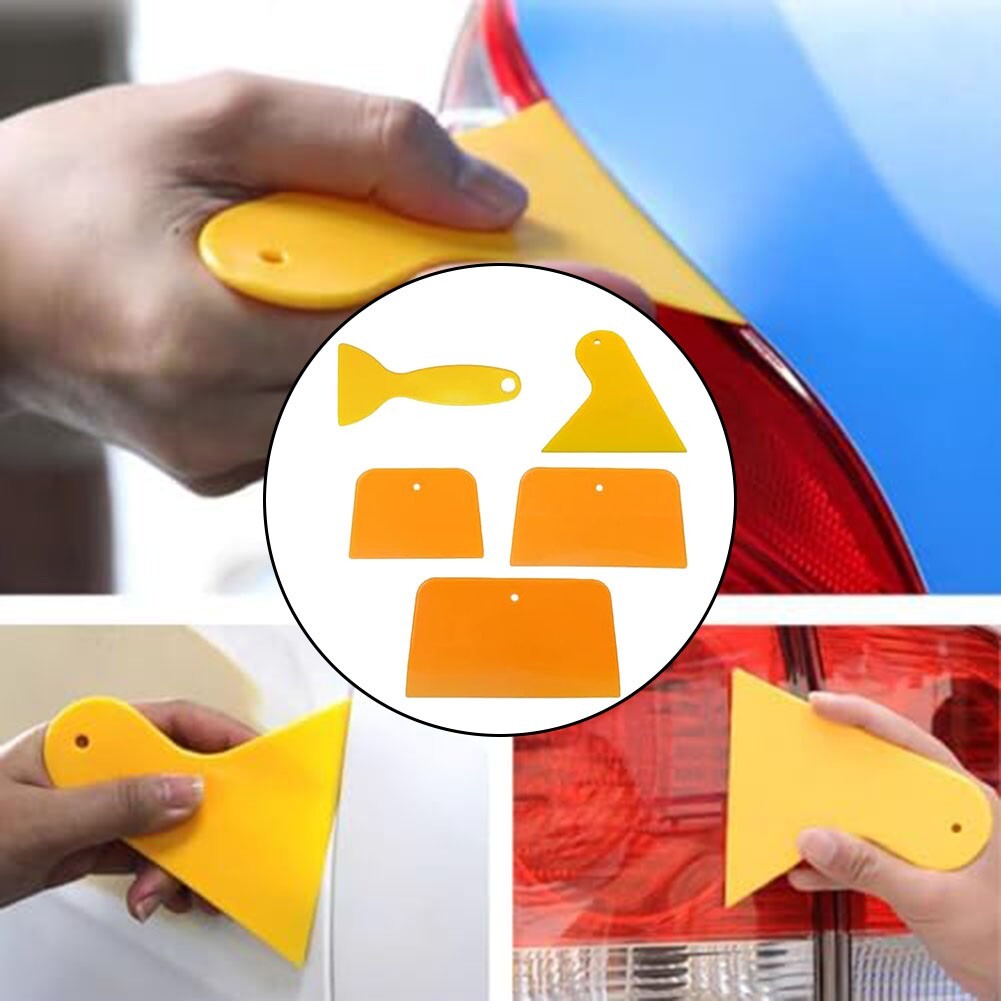 Glass Film Scrapers Yellow Filling Projects Car Film Scrapers OEM ...