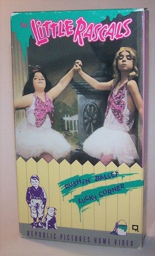 1991 The Little Rascals: Rushin' Ballet / Lucky Corner VHS Video ...