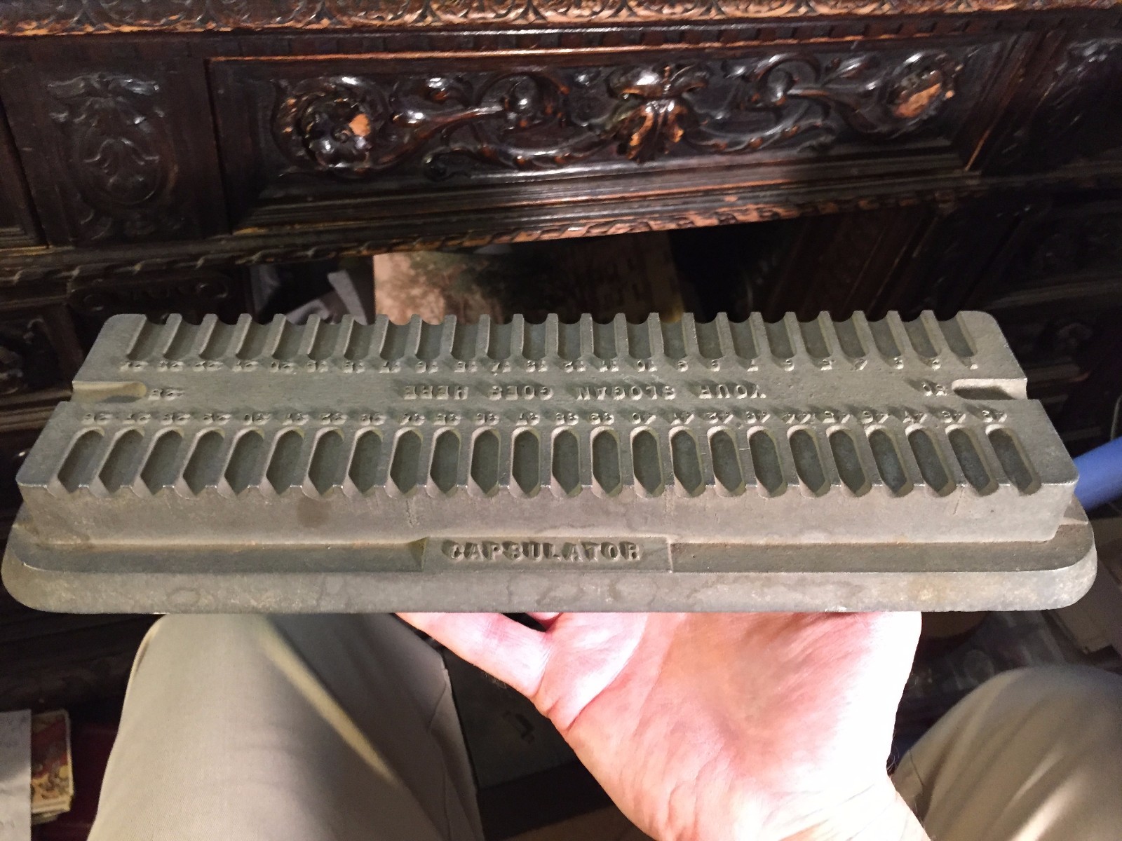 vintage Apothecary Pharmacist Druggist Capsulator Herman Drug Co Deal ...