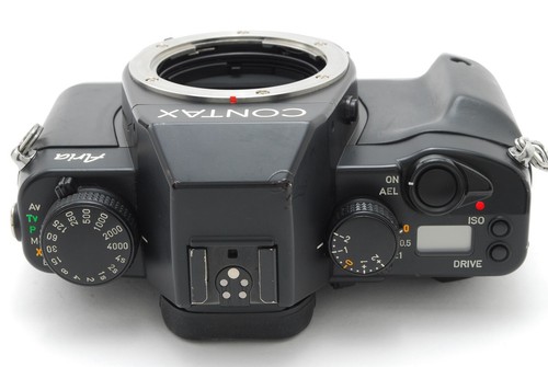 [ Excellent+5 ] Contax Aria 35mm SLR Film Camera Black Body Only From ...