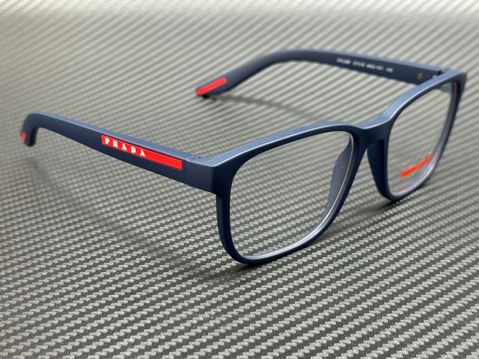 PRADA LINEA ROSSA PS 06PV MAG1O1 Matte Baltic Men's 57 mm Eyeglasses | eBay