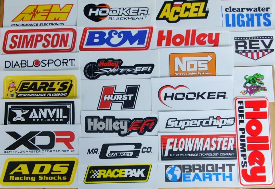 Lot of 25+ Classic & Various Holley Racing Decals Stickers NHRA ManCave ...