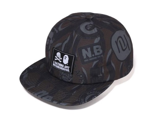 USED BAPE NBHD CAP BLACK UNUSED | eBay