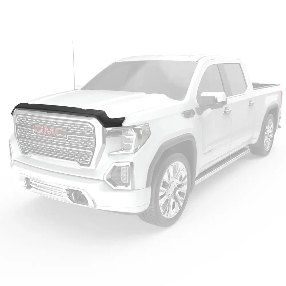 EGR Smoke Black Hood Protector Bug Shield Deflector for 2019-26 GMC ...