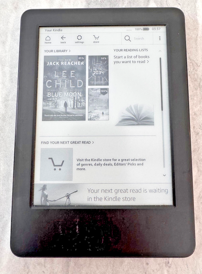 Kindle 7th Generation Reader Model WP63GW - working order | eBay UK