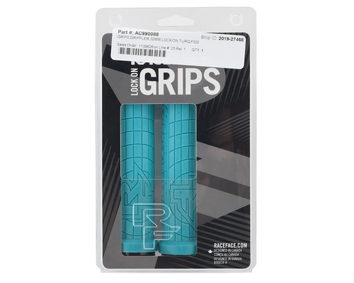 Race Face Grippler Lock-On Grips (Turquoise) | eBay