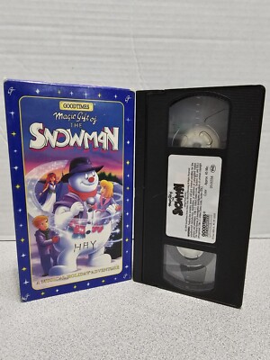 Magic Gift of the Snowman VHS Musical Holiday Adventure Goodtimes KIDS ...