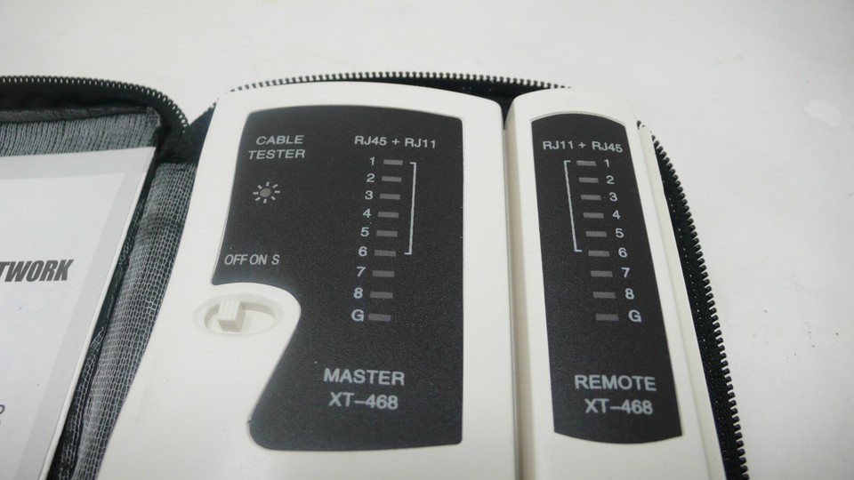 Computer Network Master XT-468 Cable Tester | eBay