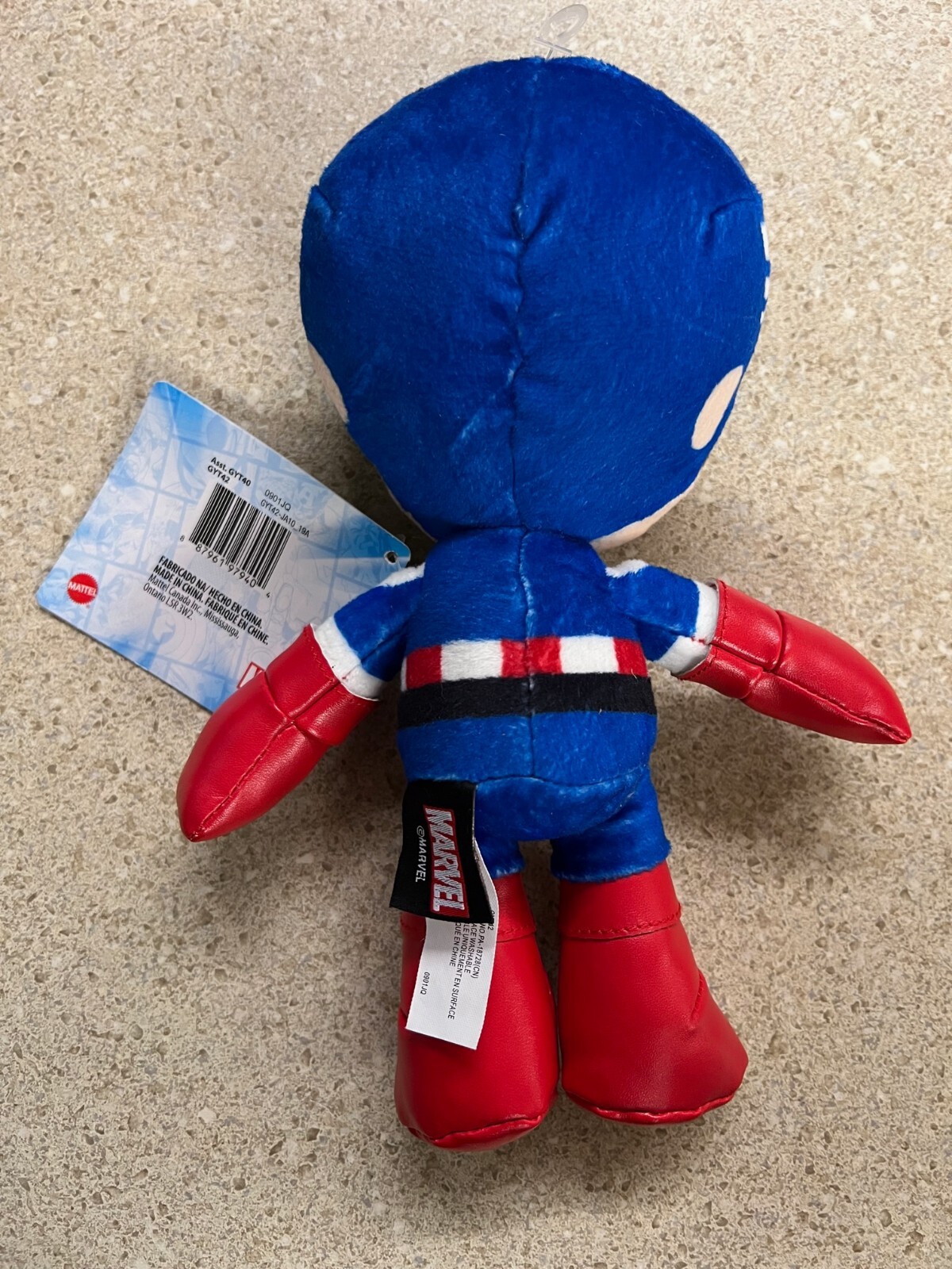 Marvel Captain America Plush Avengers Super Hero 9" Mattel NWT | eBay