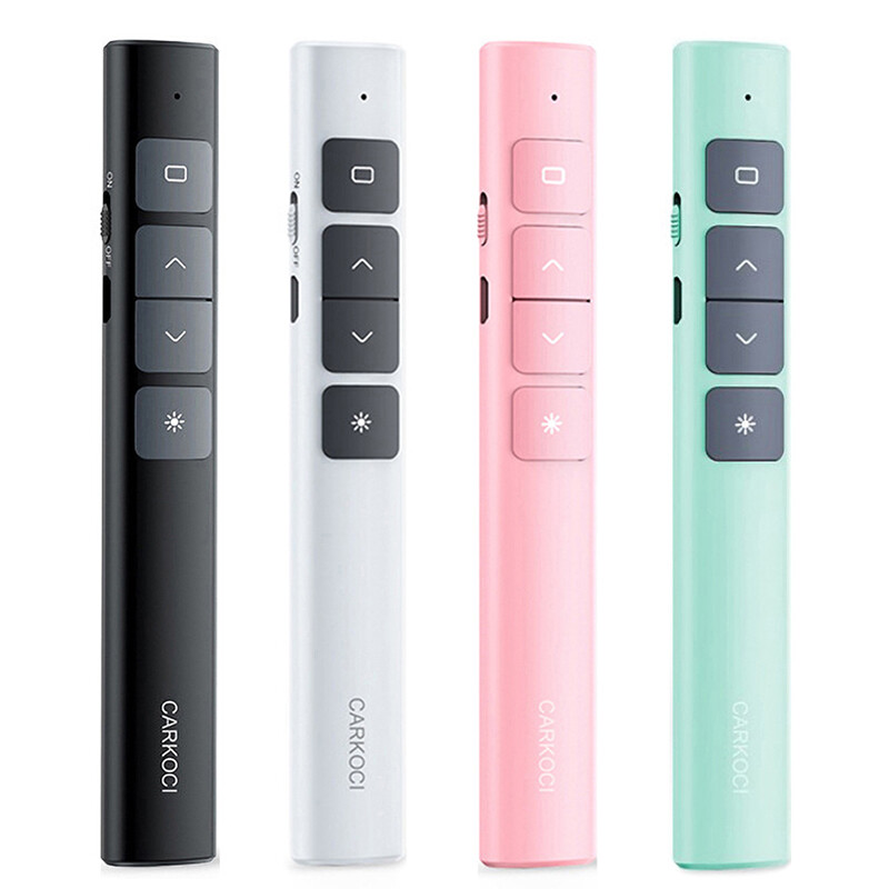 Rechargeable Wireless Presentation Clicker Powerpoint Pen USB Remote ...