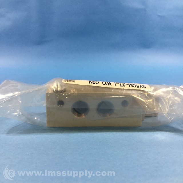 SMC SY50M-27-1-WO-O2N Valve FNIP for sale online | eBay