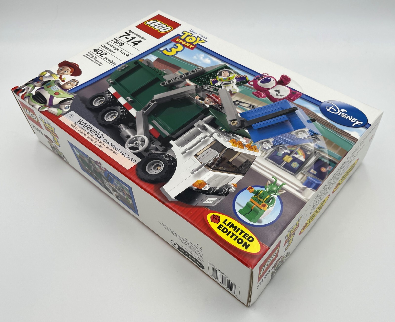 LEGO Toy Story 7599 Garbage Truck Getaway Limited Ed. Disney Pixar ...