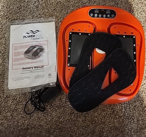 Powerfit PowerLegs Power Legs Vibration Foot Massager W/ Power Supply ...