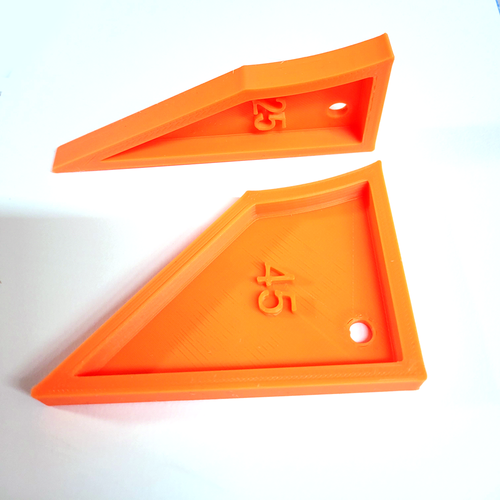 8" Bench Grinder Tool Rest Angle Setting Gauge 45 and 25 Degrees | eBay