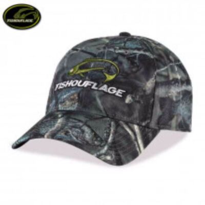Fishouflage Camo Hat Cap, Bass or Crappie Fishing Moisture Wicking | eBay