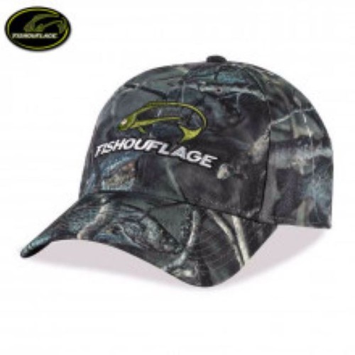 Fishouflage Camo Hat Cap, Bass or Crappie Fishing Moisture Wicking | eBay