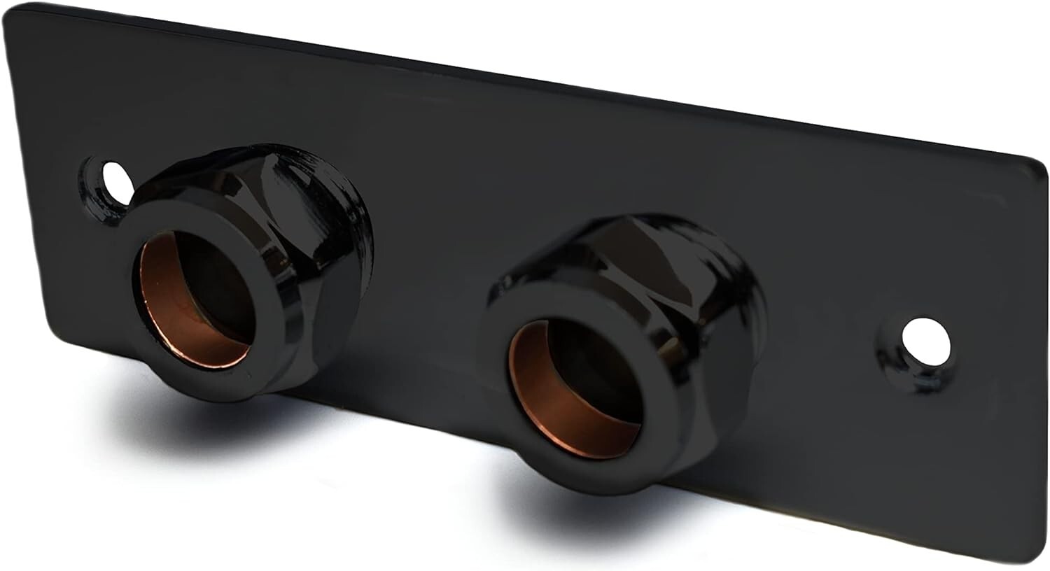 Black Thermostatic Douche Fixing Bracket Back Plate - Wall Mounted ...