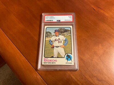 1973 Topps Ray Sadecki #283! PSA 7 NM! New York Mets! | eBay