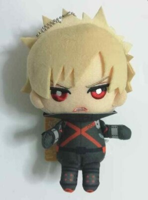 My Hero Academia Tomonui Plush Doll Keychain Mascot Katsuki Bakugo Jump ...