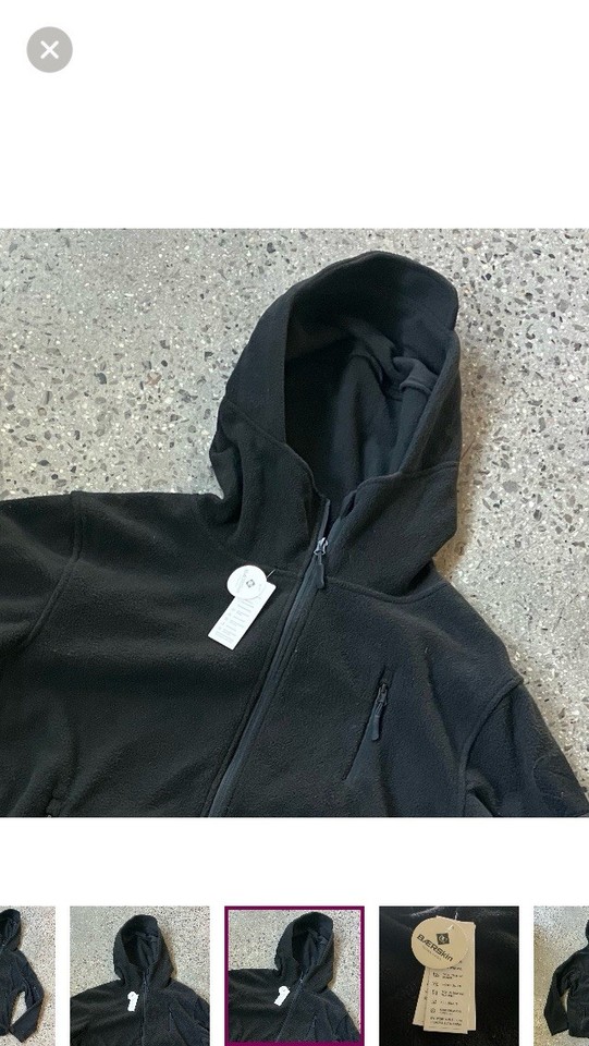 NEW Bearskin Tactical Hoodie Men Size Large in Black | eBay