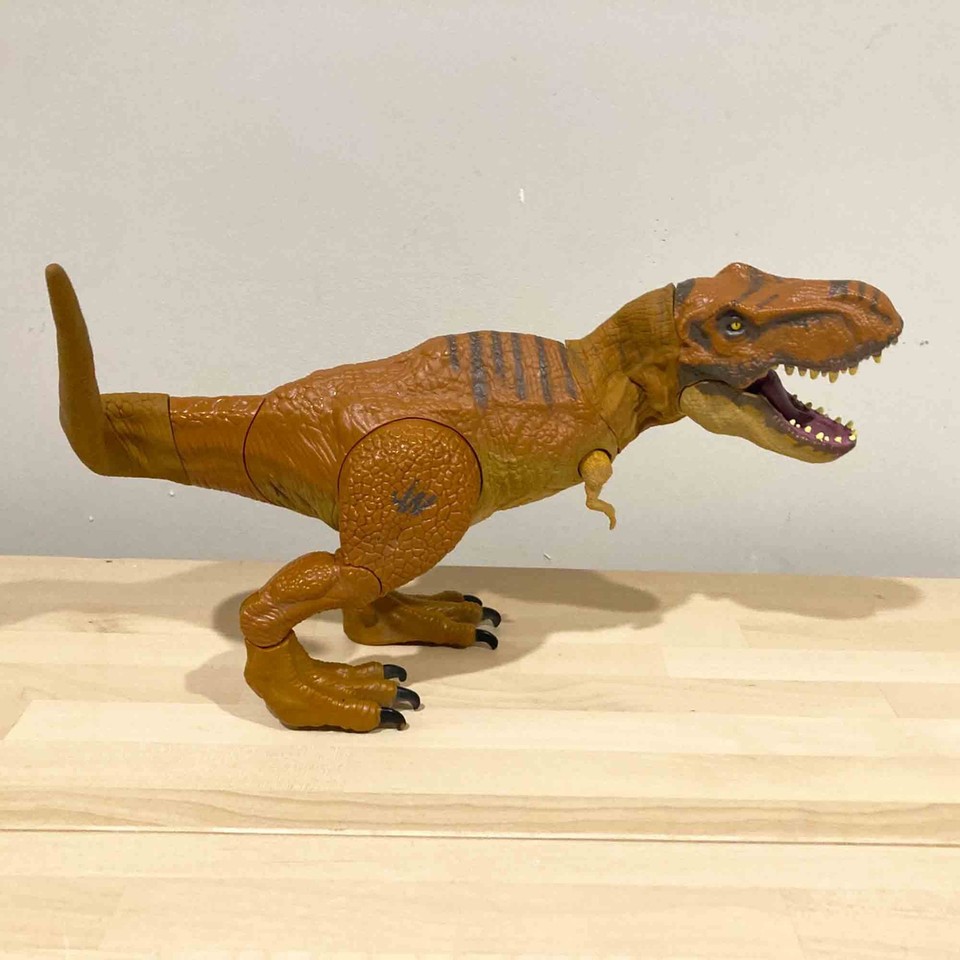Jurassic World Stomp and Strike Tyrannosaurus Rex - Jurassic Park T-Rex ...