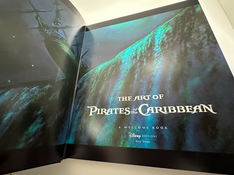 The Art of Pirates of the Caribbean 2007 Hardcover Art Book Timothy ...