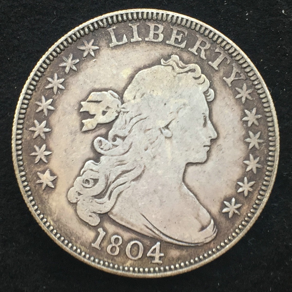 1804 UNITED STATES LIBERTY TRADE DOLLAR RARE SILVER COIN | eBay