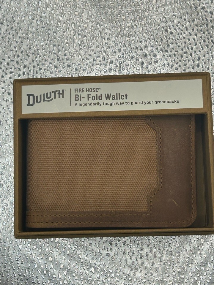 Duluth Leather & Cloth Wallet - New In Original Box | eBay