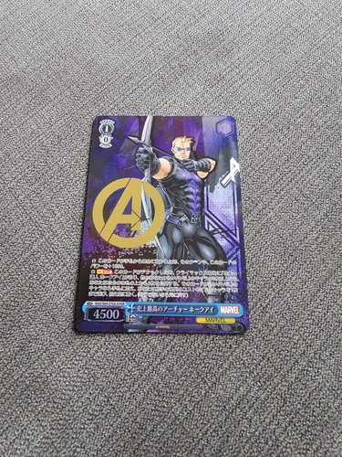 2021 Weiss Schwarz Japanese Marvel 073 Hawkeye Gold Stamp SP AVGR | eBay