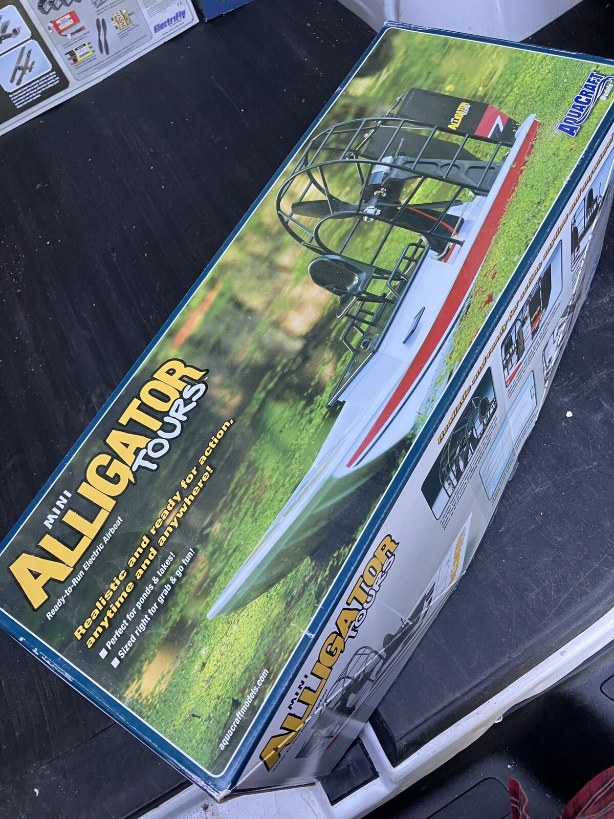 NOS Vintage Aquacraft RC Alligator Tours Radio Controlled Air Boat | eBay