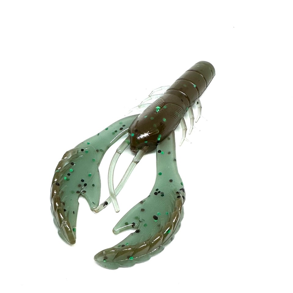 Baby Ecto Craw Bulk Pack- Hand Made baits Multiple Colors Bass Fishing ...