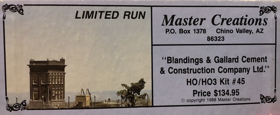 Blandings and Gallard Construction Co. by Master Creations. Kit # 45 | eBay
