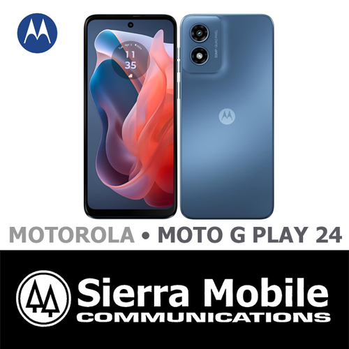 Motorola Moto G PLAY 2024 64GB XT2413 • Sapphire Blue • VZW + GSM ...