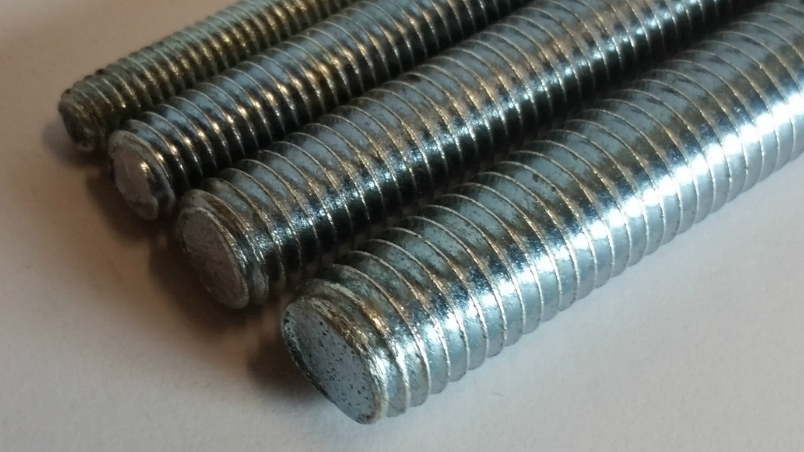 THREADED ROD / BAR 300mm AVAILABLE IN M6 M8 M10 M12 STEEL - SELECT ...