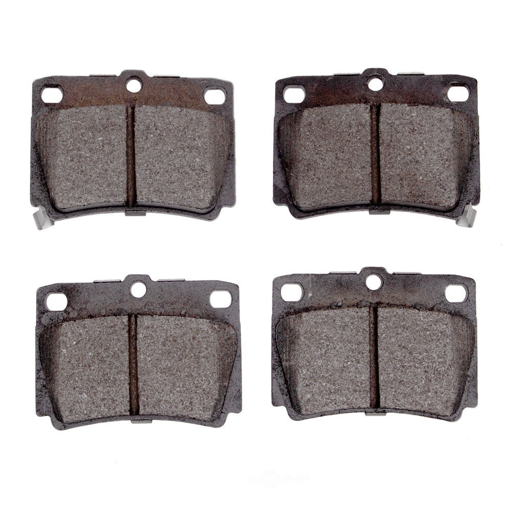 DFC 1551073300 Disc Pads and Brake Shoes - Disc Brake Pad Set, Rear for ...