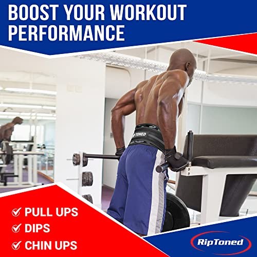 Dip Belt for Weight lifting, Pull Ups, Dips, Chin Ups - 36" Heavy Gray ...