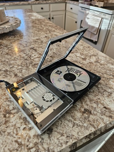 Sony Playstation 2 PS2 Slim custom *working* SCPH 75000 w/acrylic clear ...