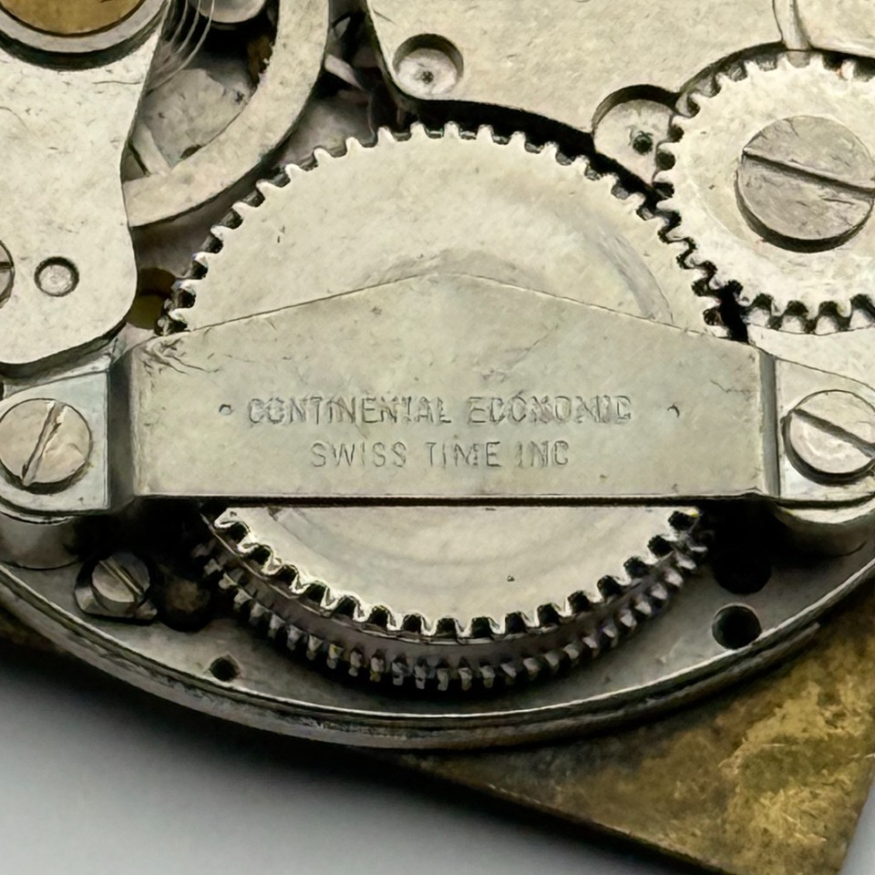 EB 8800 Watch Movement Continental 1 Jewel Manual Wind Vintage Parts 26 ...