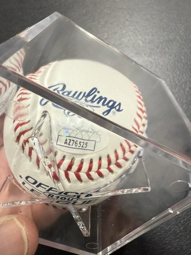 Marcus Hamilton/Ron Ferdinand Signed Sketch Baseball PS Dennis The ...