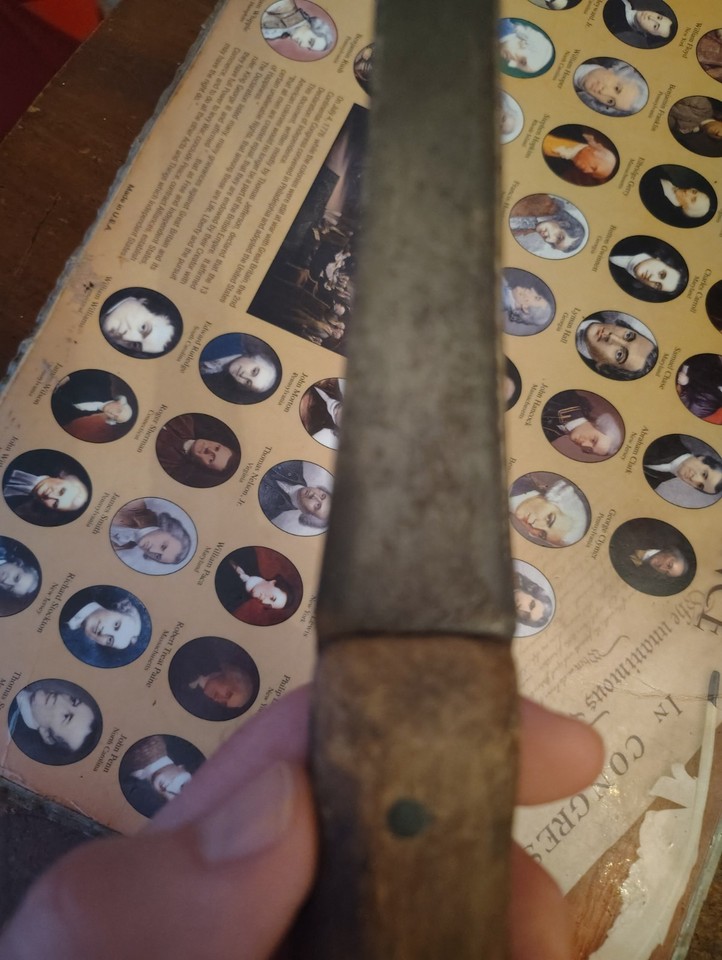 CIVIL WAR KNIFE SOUTHERN DOUBLE EDGED LARGE WEAPON!! | eBay