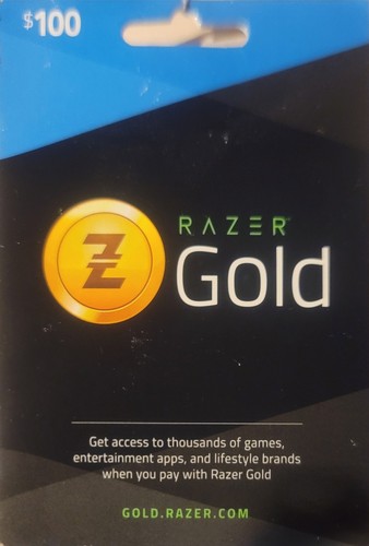 Razer Gold Gift Card USD $ 100 No Expiration | eBay