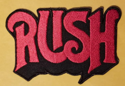 RUSH Band Embroidered Patch approx. 5x7.5 Worldwide shipping | eBay