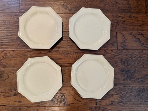 Oscar De La Renta Octagonal Crackled Finish Dinner Plate, Set Of 4 | eBay